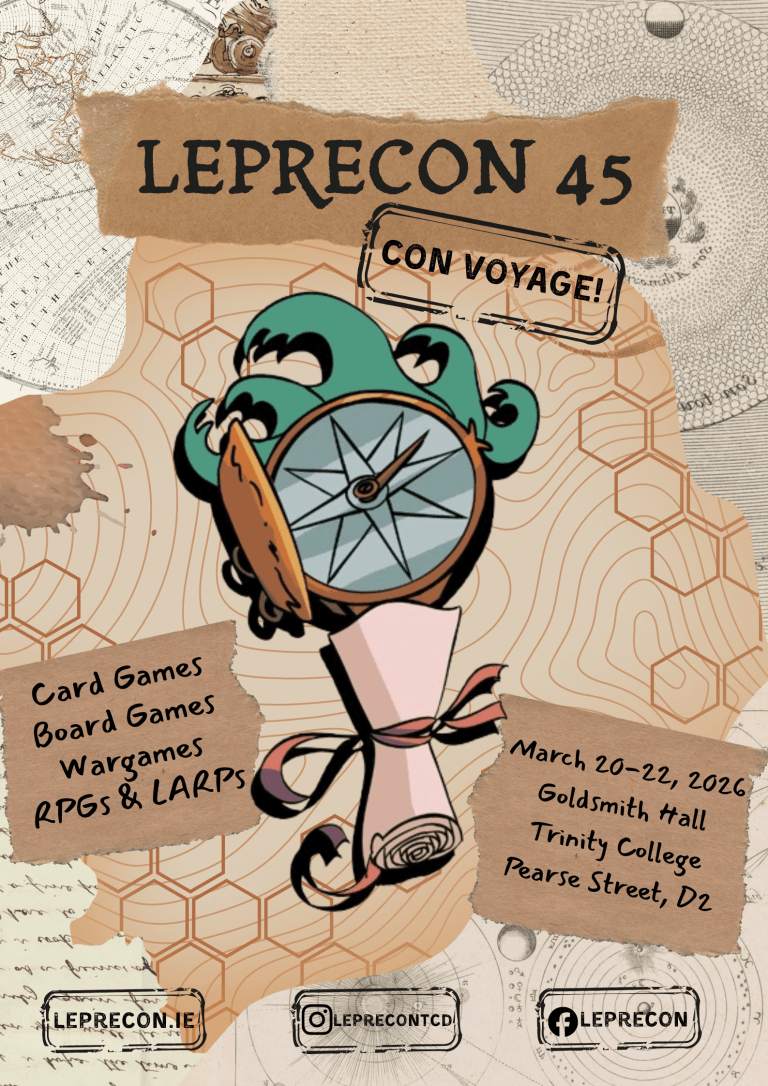 Leprecon 45 – Ireland's Oldest Games Convention