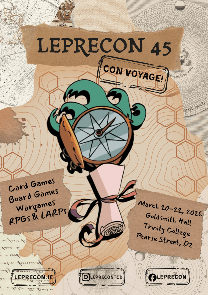Leprecon 45 – Ireland's Oldest Games Convention